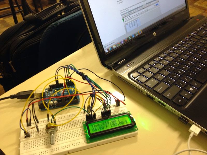 Trabalhos de Física com Arduino: Trabalho de Fisica - Arduíno